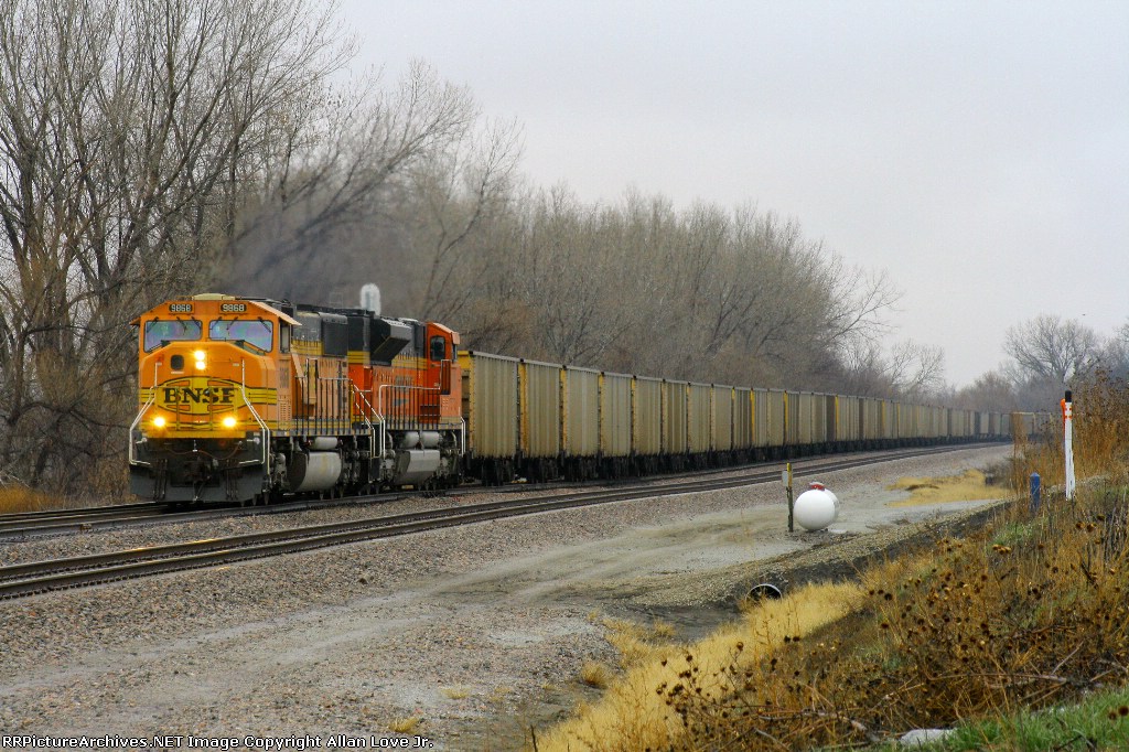 BNSF 9868 West
